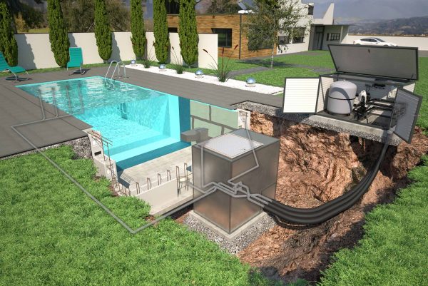 Konzept Pool von Pool Partner ⁓ Sandwichpaneele Bauweise!