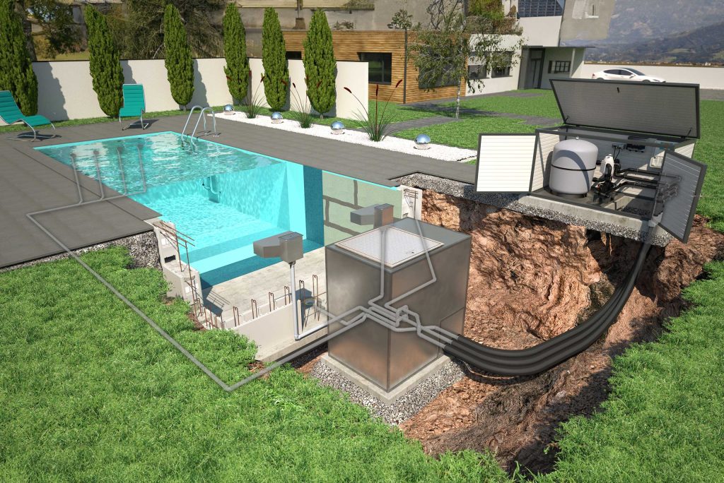 Konzept Pool von Pool Partner ⁓ Sandwichpaneele Bauweise!