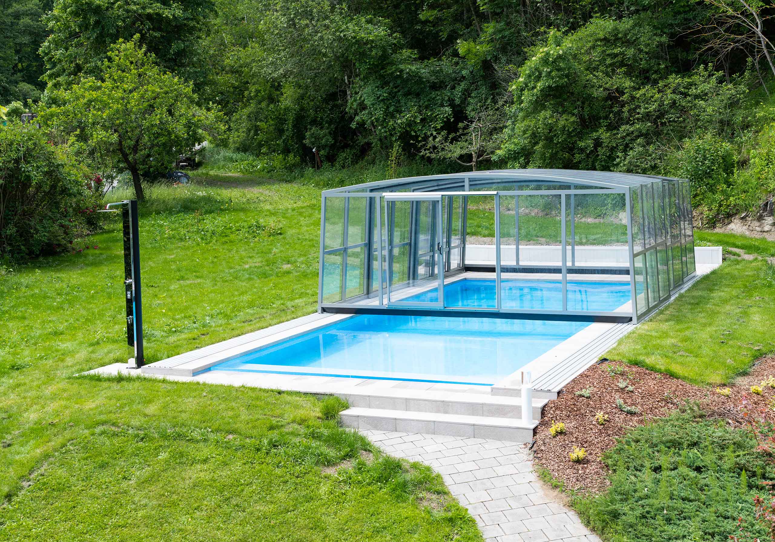 Poolüberdachung Revolution Pro - Pool Partner